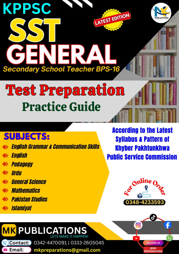 SST General Complete Guide – MK Publications